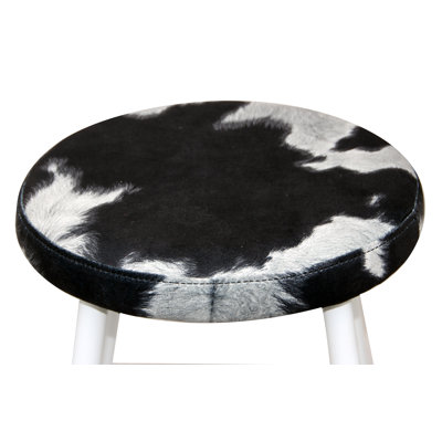 Wrought Studio Ilda Cow Print 29" Bar Stool | Wayfair