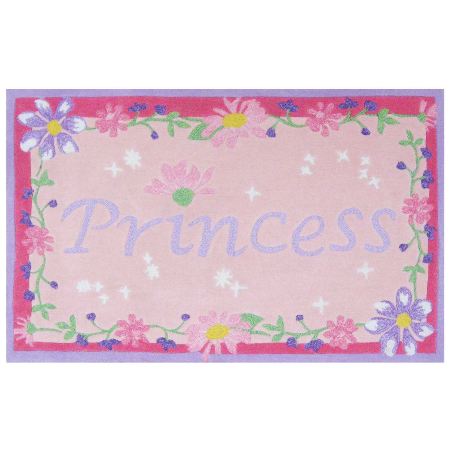 G.A. Gertmenian & Sons Disney Princess Flora Kids Pink Area Rug | Wayfair