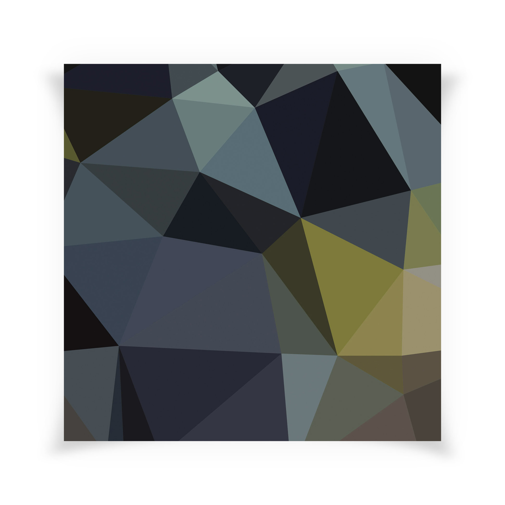 Wrought Studio Polygons 6 Wall Art - | Wayfair
