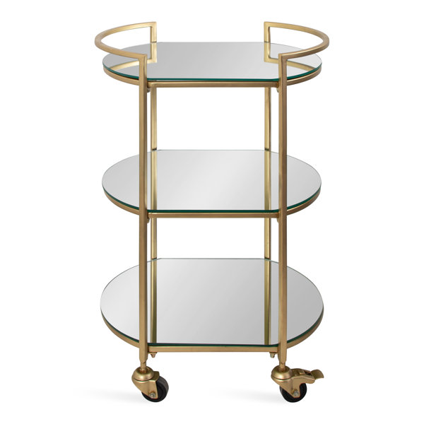 Mercer41 Ceferina Bar Cart & Reviews | Wayfair