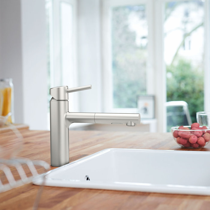 GROHE Concetto™ Pull Out Kitchen Faucet & Reviews | Wayfair