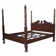 Astoria Grand Oates Solid Wood Four Poster Bed | Wayfair