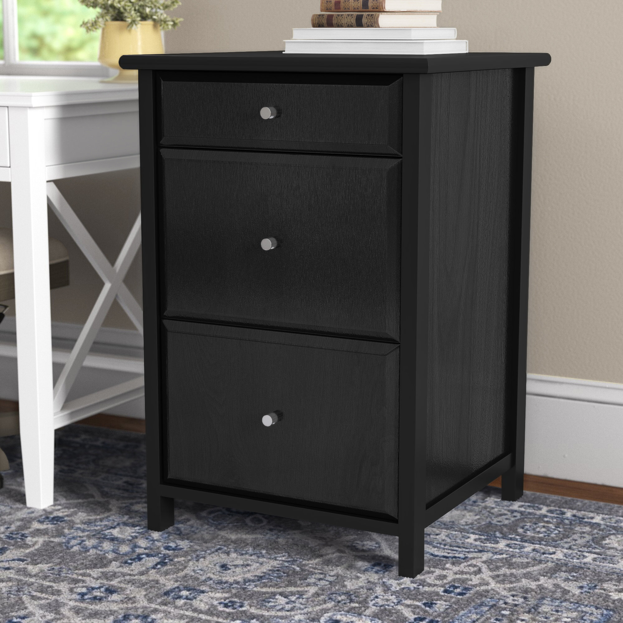 Three Posts™ Aisha 20.87'' Wide 3 -Drawer Vertical Filing Cabinet ...