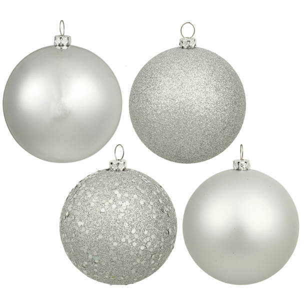 The Holiday Aisle® Frosted Sable 4' Lighted Artificial Pine Christmas ...