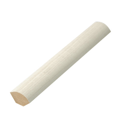 Mohawk 0.63" x 0.75" x 94.5" Oak Quarter Round in White | Wayfair