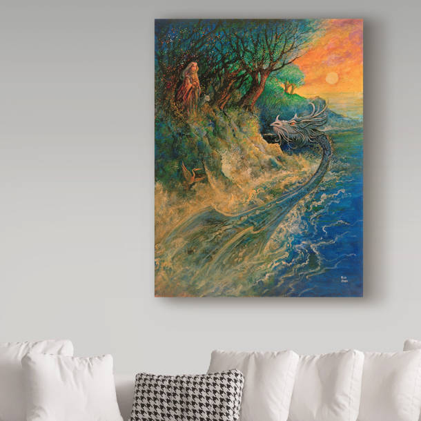 Trademark Art Bill Bell Chinese Zodiac On Canvas by Bill Bell Print ...