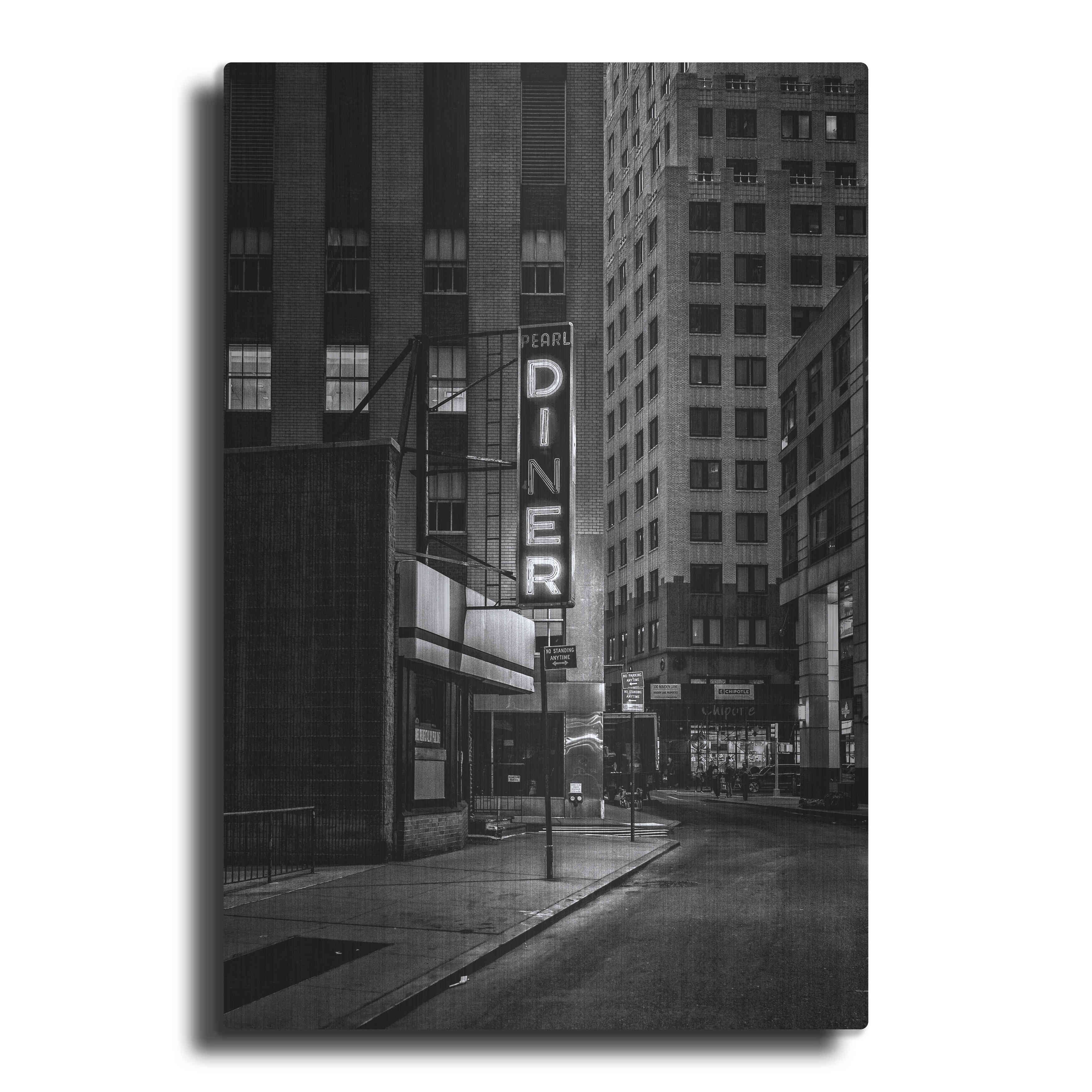 Latitude Run® Luxe Metal Art 'Diner' By Design Fabrikken, Metal Diner ...