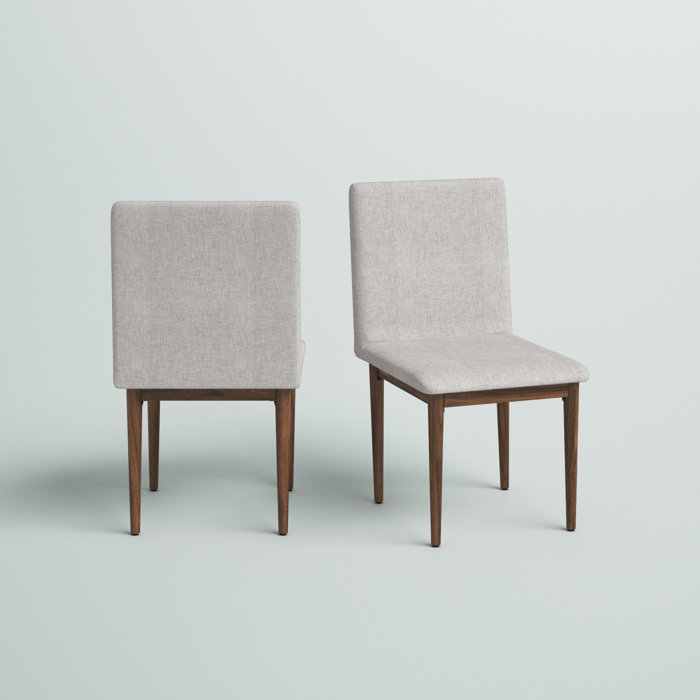 Mercury Row® Heiman Linen Solid Back Side Chair | Wayfair