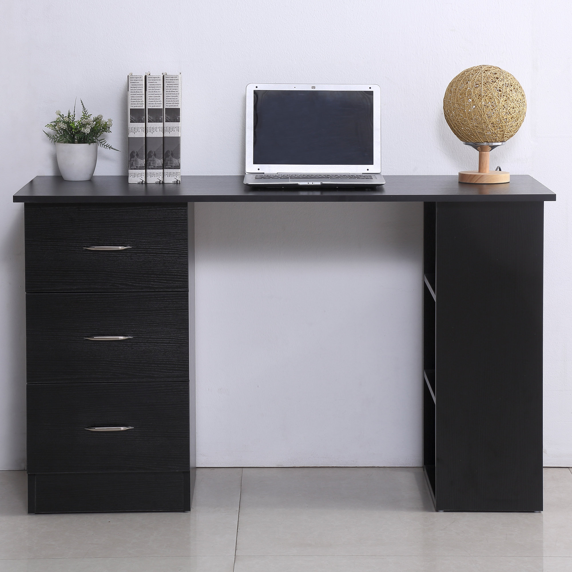 Latitude Run® Alexandrine Rectangular Computer desk & Reviews - Wayfair ...