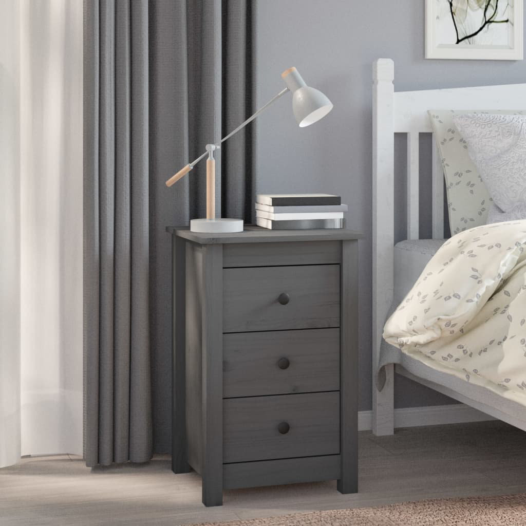 Alpen Home Poulson Solid Wood Bedside Table | Wayfair.co.uk