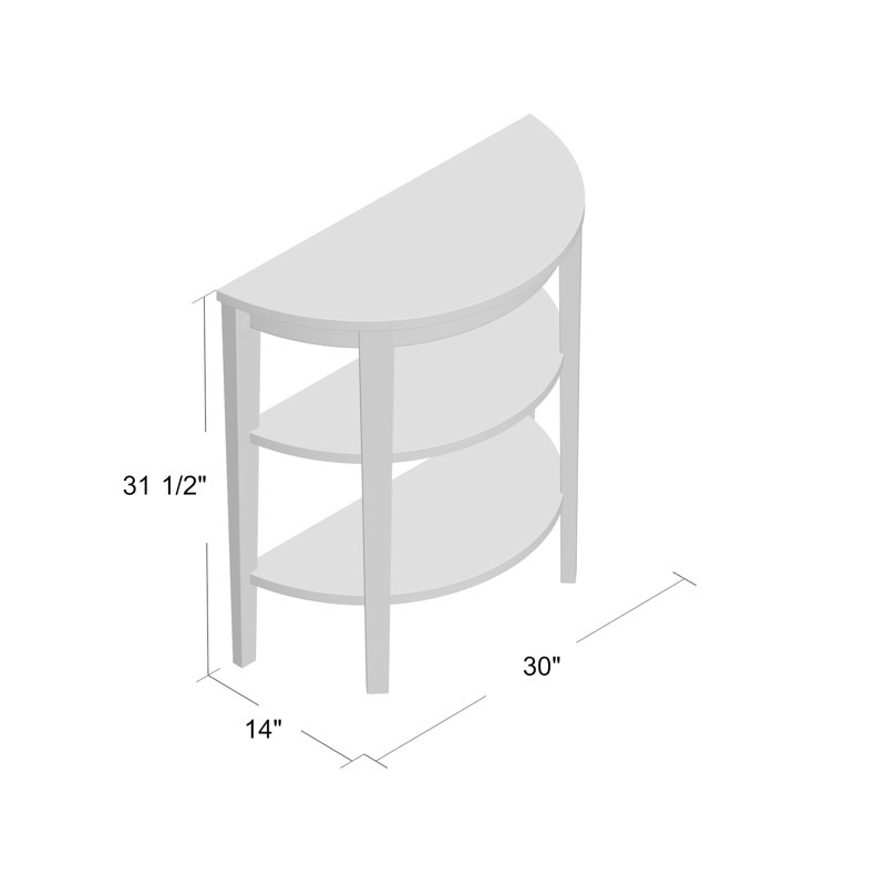 Red Barrel Studio® Riley 30'' Console Table & Reviews | Wayfair