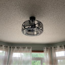 Rosdorf Park Abshier 17.71'' Ceiling Fan with Light Kit & Reviews | Wayfair