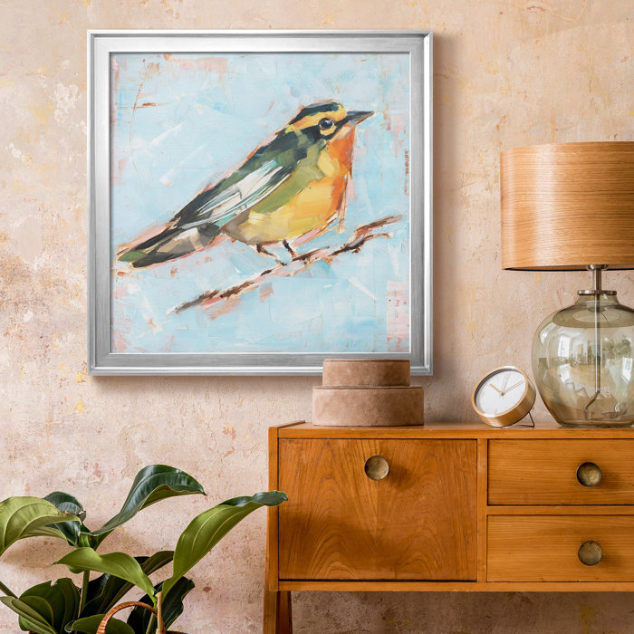 Red Barrel Studio® Bird Variety IV - Single Picture Frame Print on ...