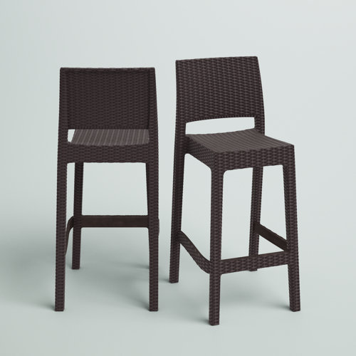 Mercury Row® Mcgruder 29.5" Patio Bar Stool & Reviews | Wayfair