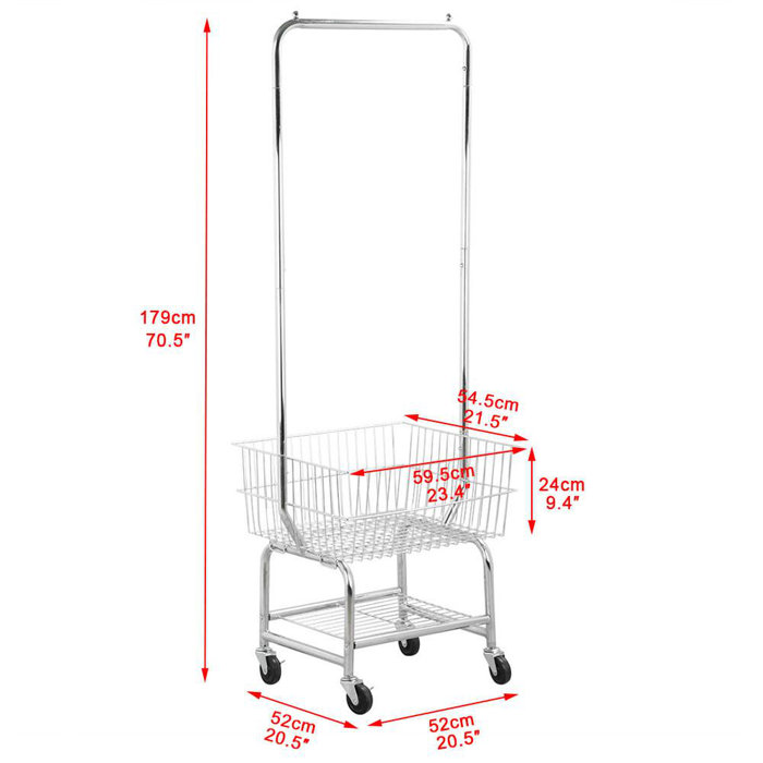 Rebrilliant Commercial Laundry Butler Free-standing Drying Rack ...