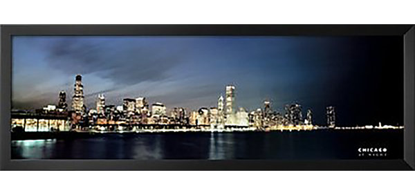 Chicago-skyline-framed | Wayfair