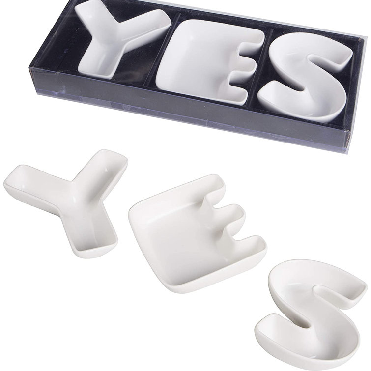 Marlow Home Co. Dipak Novelty Ceramic Condiment Server | Wayfair.co.uk