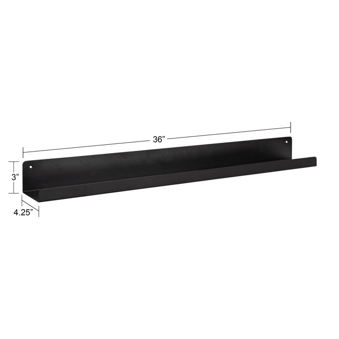 AllModern Tara Metal Picture Ledge Wall Shelf & Reviews | Wayfair