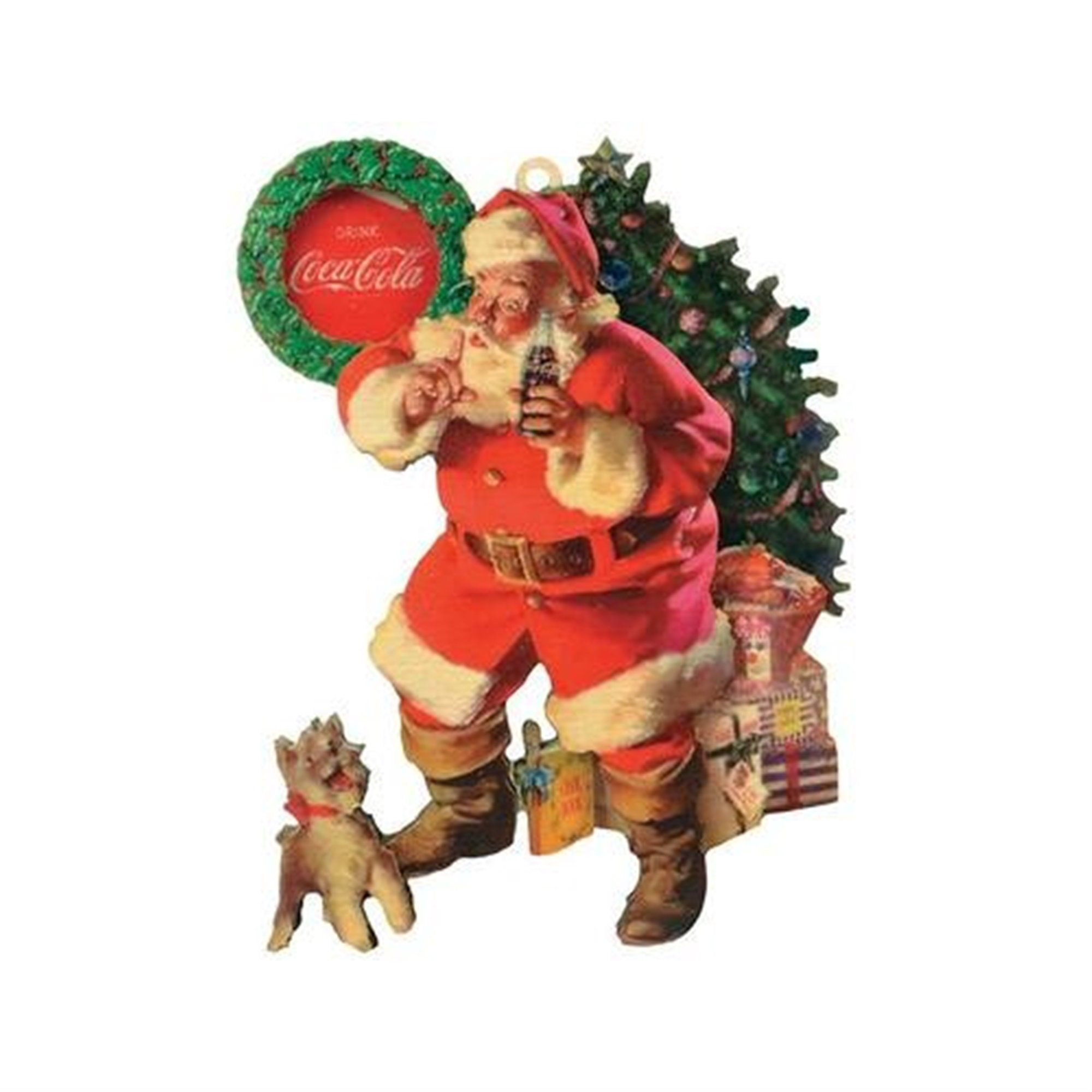 Old World Christmas Coca-Cola hhhhhhhh Hanging Figurine Ornament | Wayfair