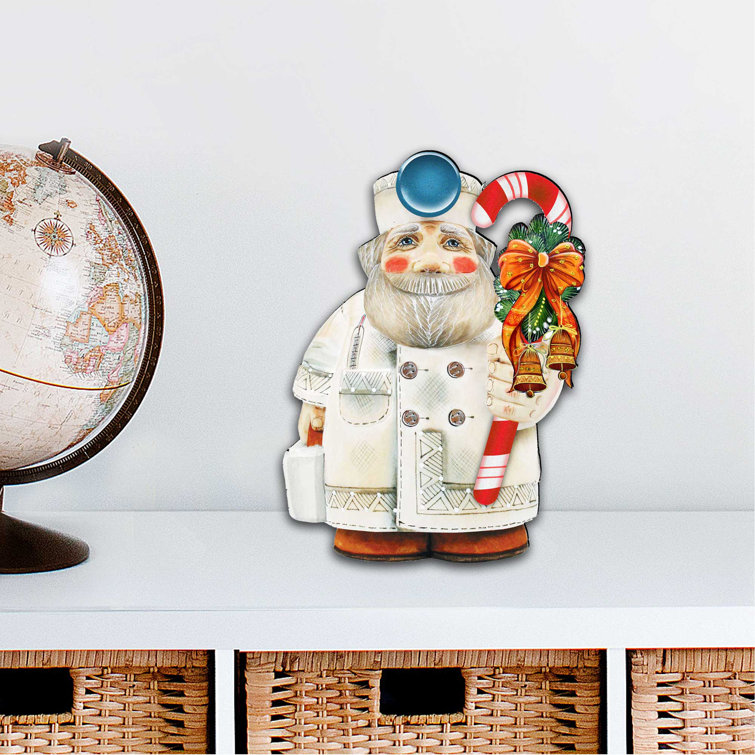 The Holiday Aisle® Candy Cane Doctor Wall Decor | Wayfair