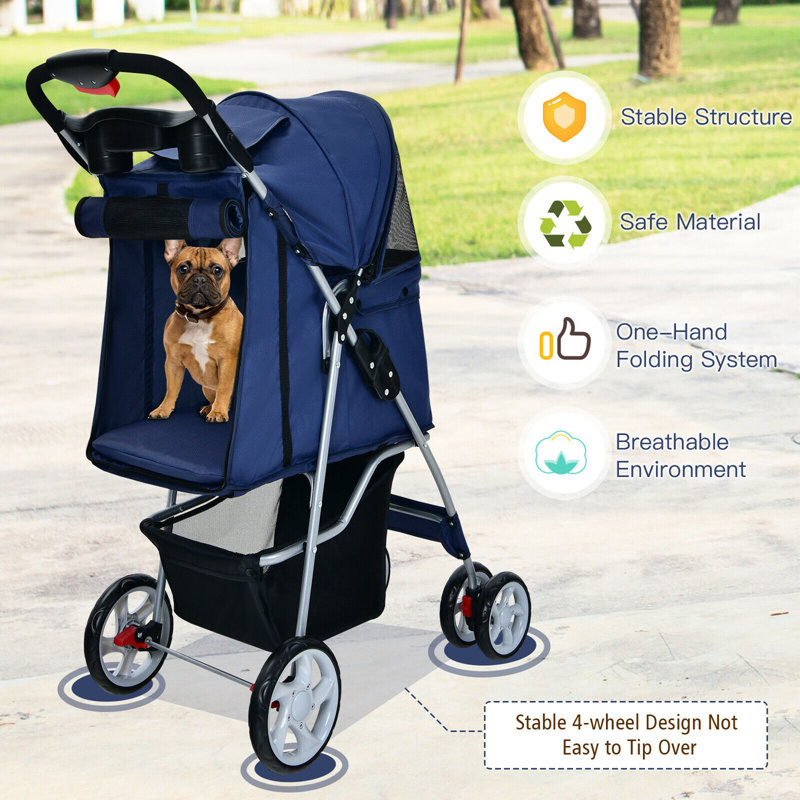 Gymax Folding Standard Stroller & Reviews | Wayfair