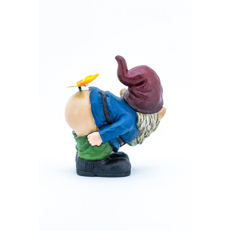 Hi-Line Gift Ltd. Gnome Mooning Statue & Reviews | Wayfair