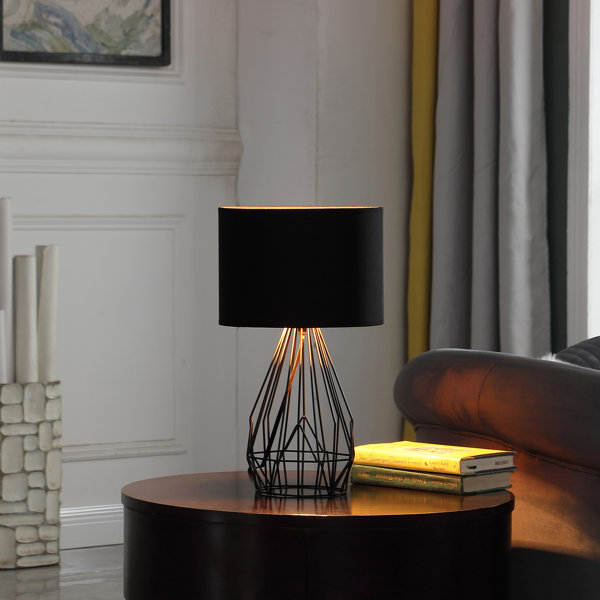 Matte-black-table-lamp | Wayfair