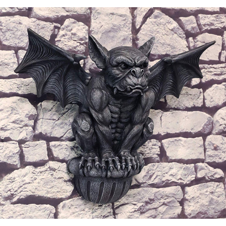 Winston Porter Gargoyle Crouching on Ledge Wall Décor | Wayfair