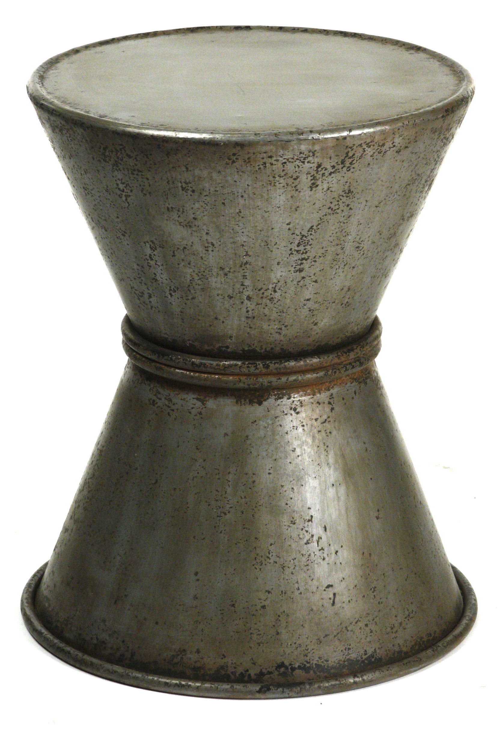 Zentique 20'' Tall Metal Accent Stool & Reviews | Wayfair