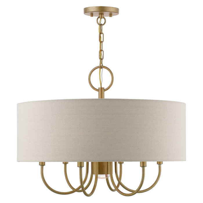 Willa Arlo Interiors Marlie 7 - Light Drum Chandelier | Wayfair