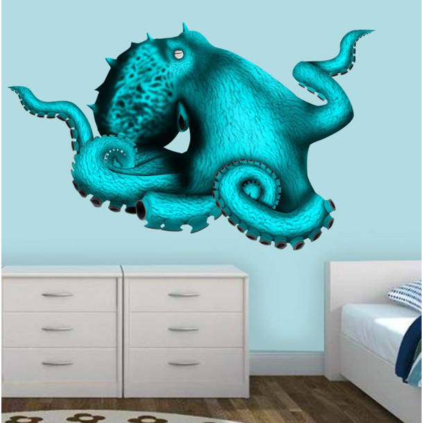Harriet Bee Jackman Vinyl Octopus Tentacles Wall Sticker & Reviews ...