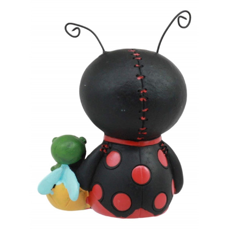 World Menagerie Creslow Furry Bones Ladybug with Skeleton Monster ...