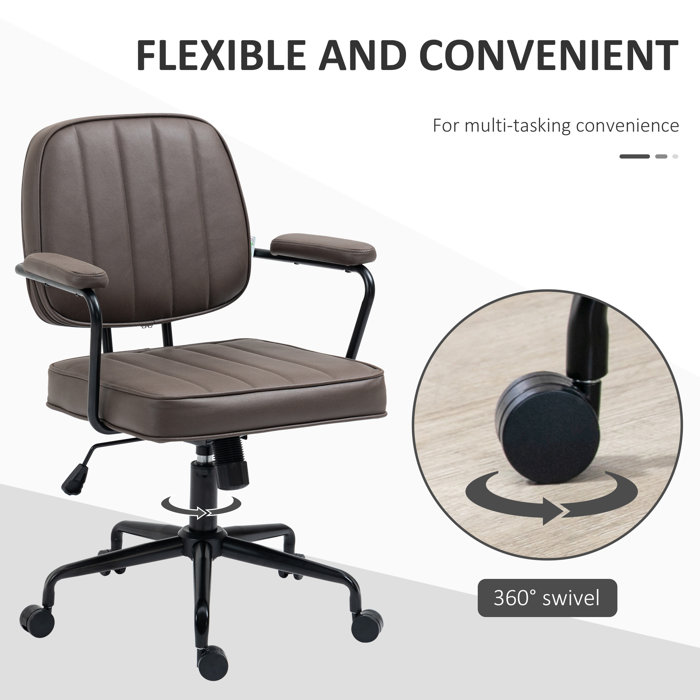 Lark Manor Alieda Microfiber Office Chair | Wayfair
