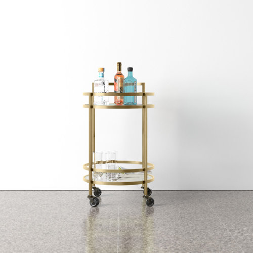 Modern Serving Carts + Bar Carts | AllModern