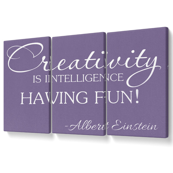 Maturi Motivational Quote Albert Einstein Creativity Is Intelligence ...