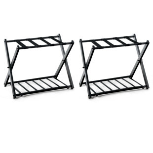 Wayfair | Black Luggage Racks You'll Love in 2023