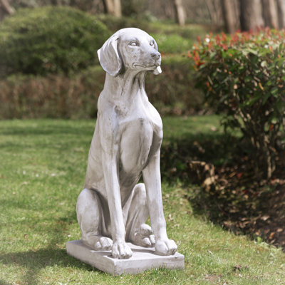 Red Barrel Studio® MGO Sitting Labrador Retriever Dog Statue & Reviews ...