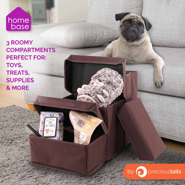 Tucker Murphy Pet™ Wava Padded 3 Step Pet Storage Foldable Steps ...