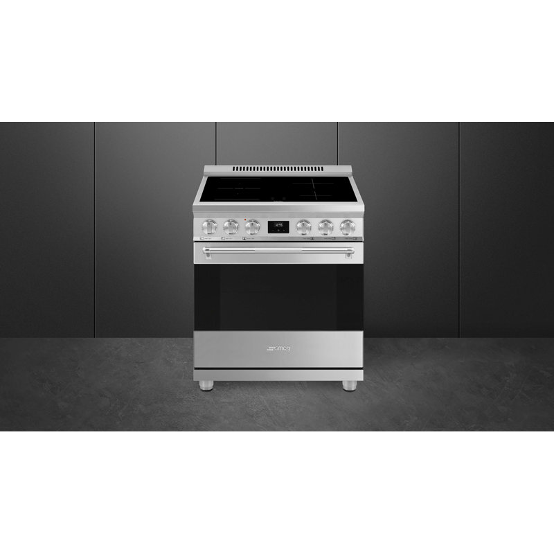SMEG 30" Professional Induction Range | Wayfair
