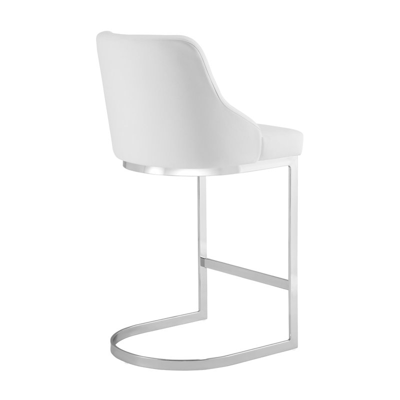 Orren Ellis Upholstered Bar Stool 25.8'' Counter Stool | Wayfair