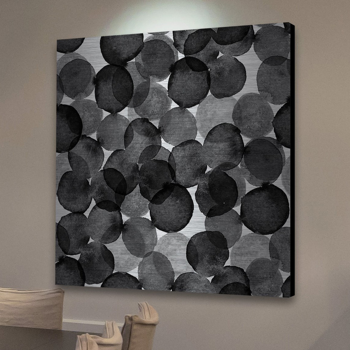 Marmont Hill Bubbles On Metal Graphic Art | Wayfair