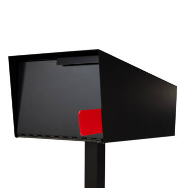 ModernMailbox Modern Post Mounted Mailbox & Reviews | Wayfair