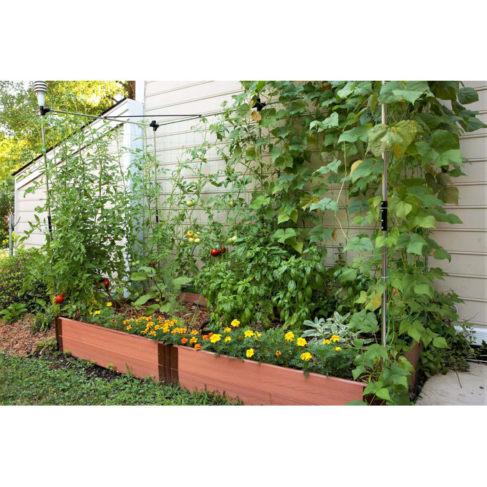 Frame It All 72'' H x 48'' W Steel Folding Trellis & Reviews | Wayfair