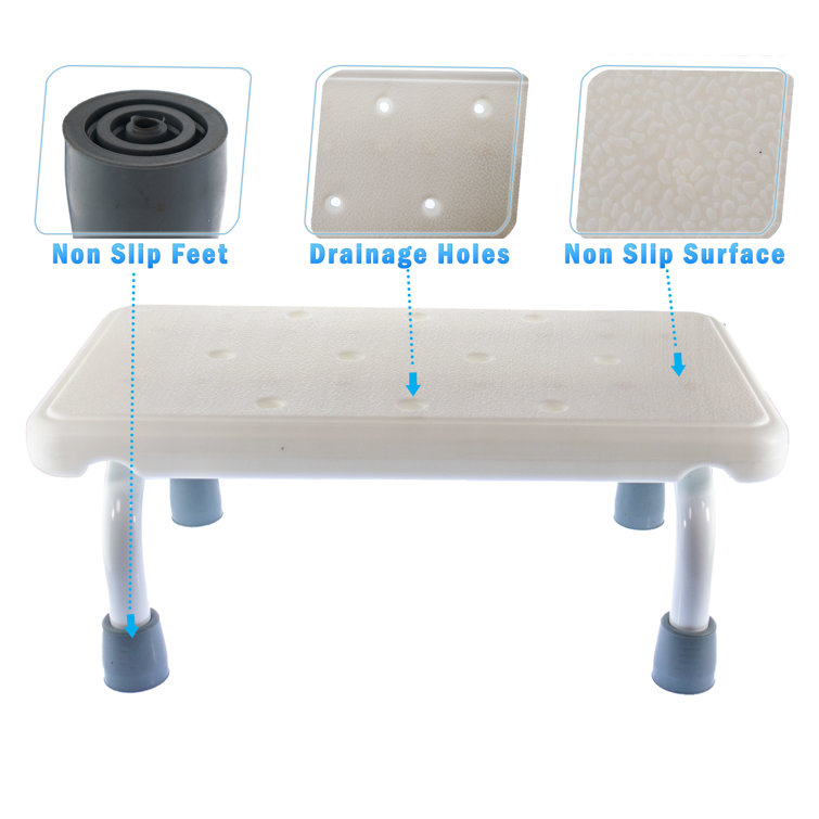 5 Star Super Deals Medical Stepping Foot Stool Transfer Bench | Wayfair