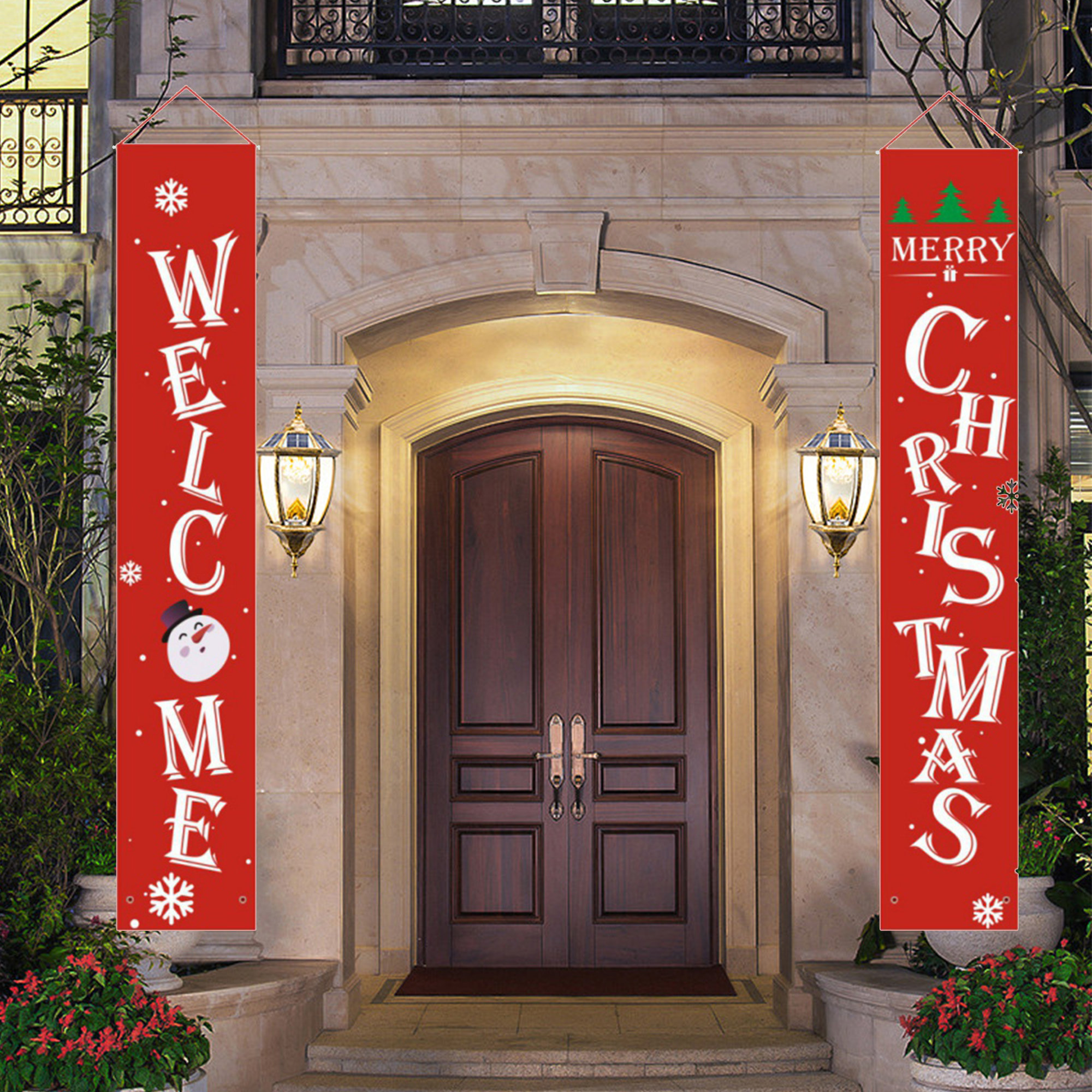 The Holiday Aisle® Christmas Banner | Wayfair