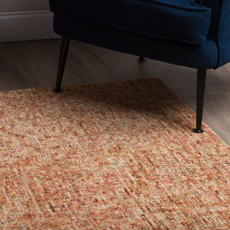Latitude Run® Gilboa Handmade Wool Sunset Rug & Reviews | Wayfair