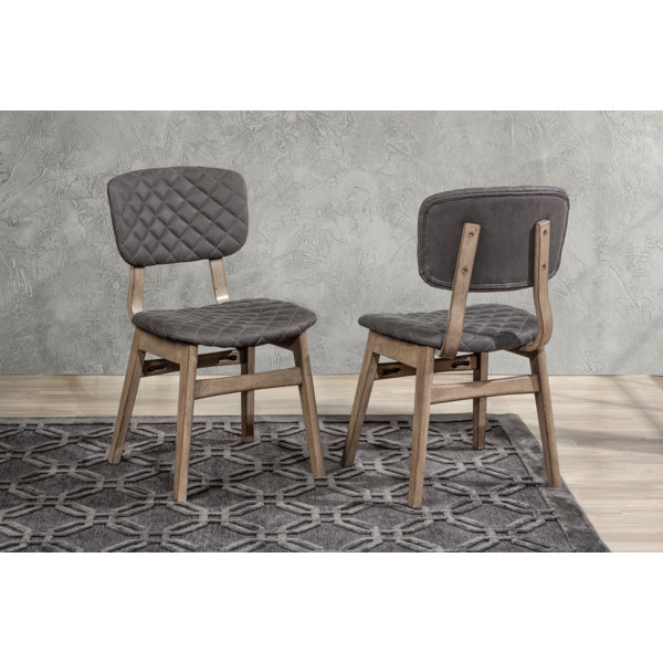 Charcoal-grey-dining-chair | Wayfair