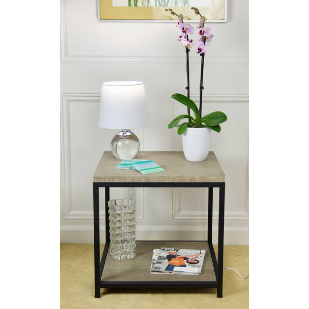 Wade Logan® Anayanci Solid Wood C End Table & Reviews | Wayfair