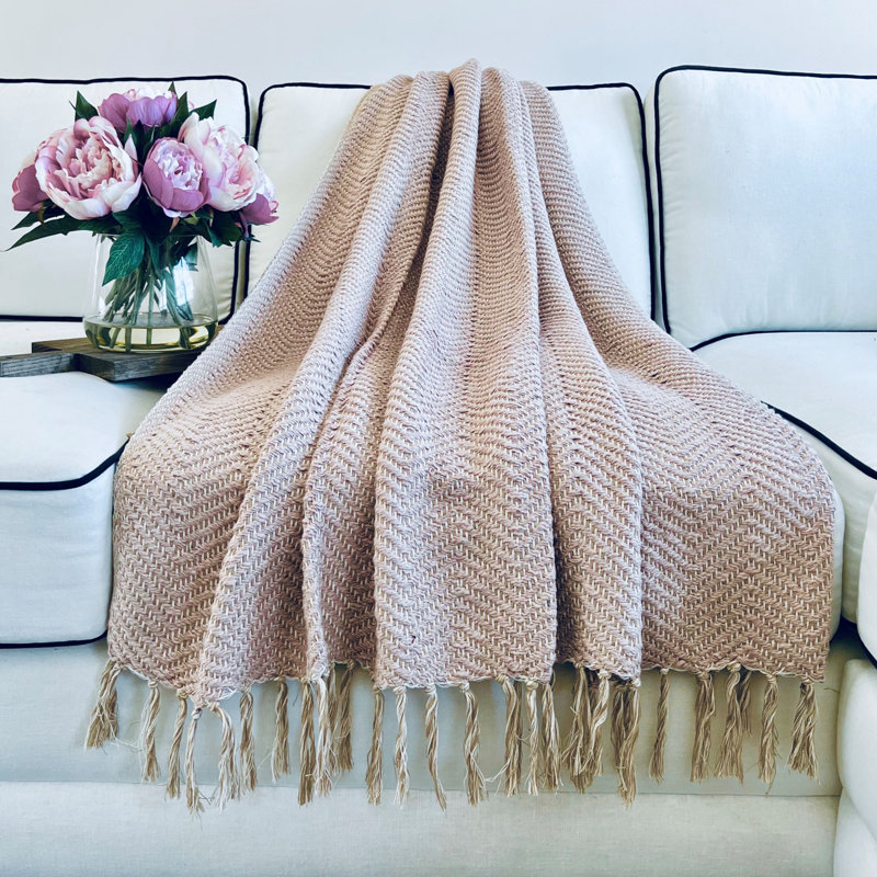 Dakota Fields Woven Throw Blanket | Wayfair