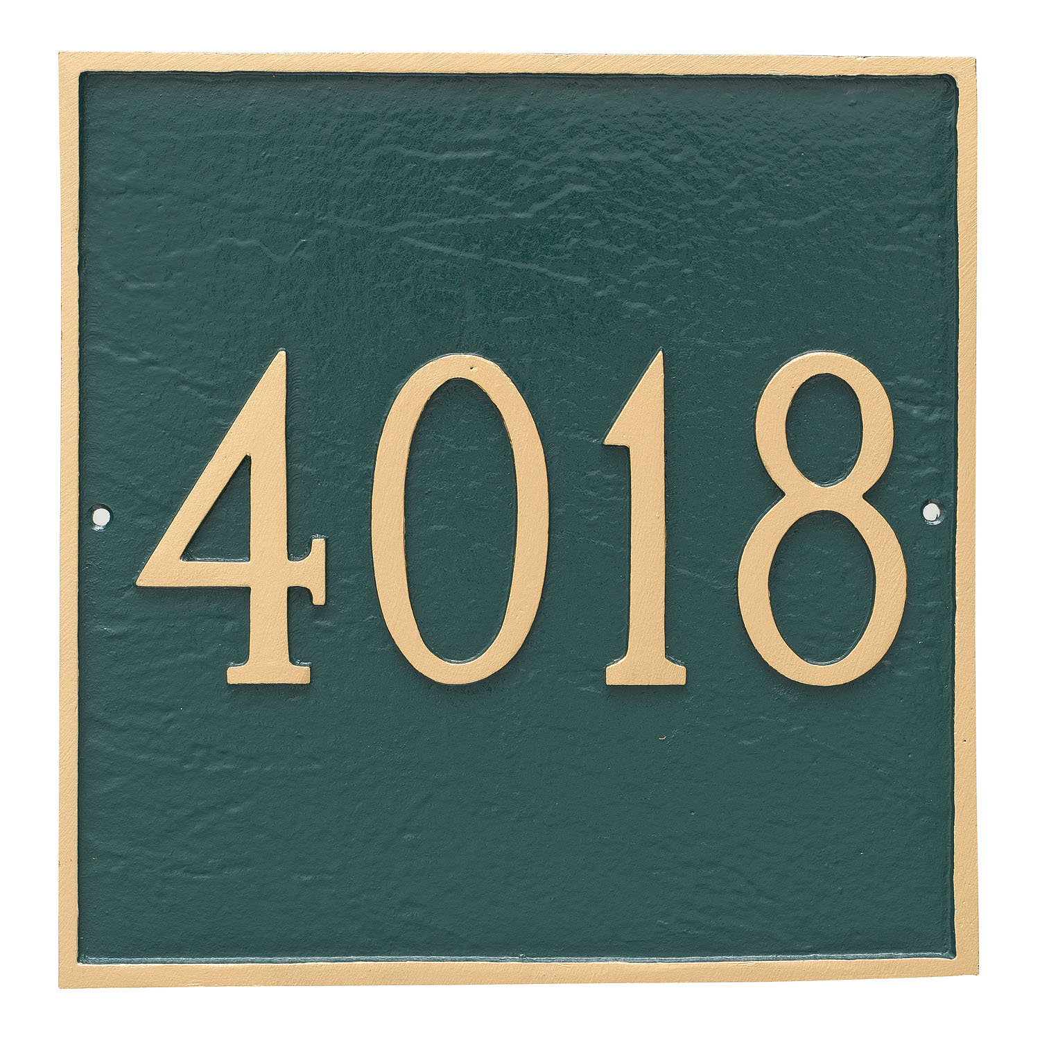 Montague Metal Products Classic 1-Line Wall Address Plaque | Wayfair